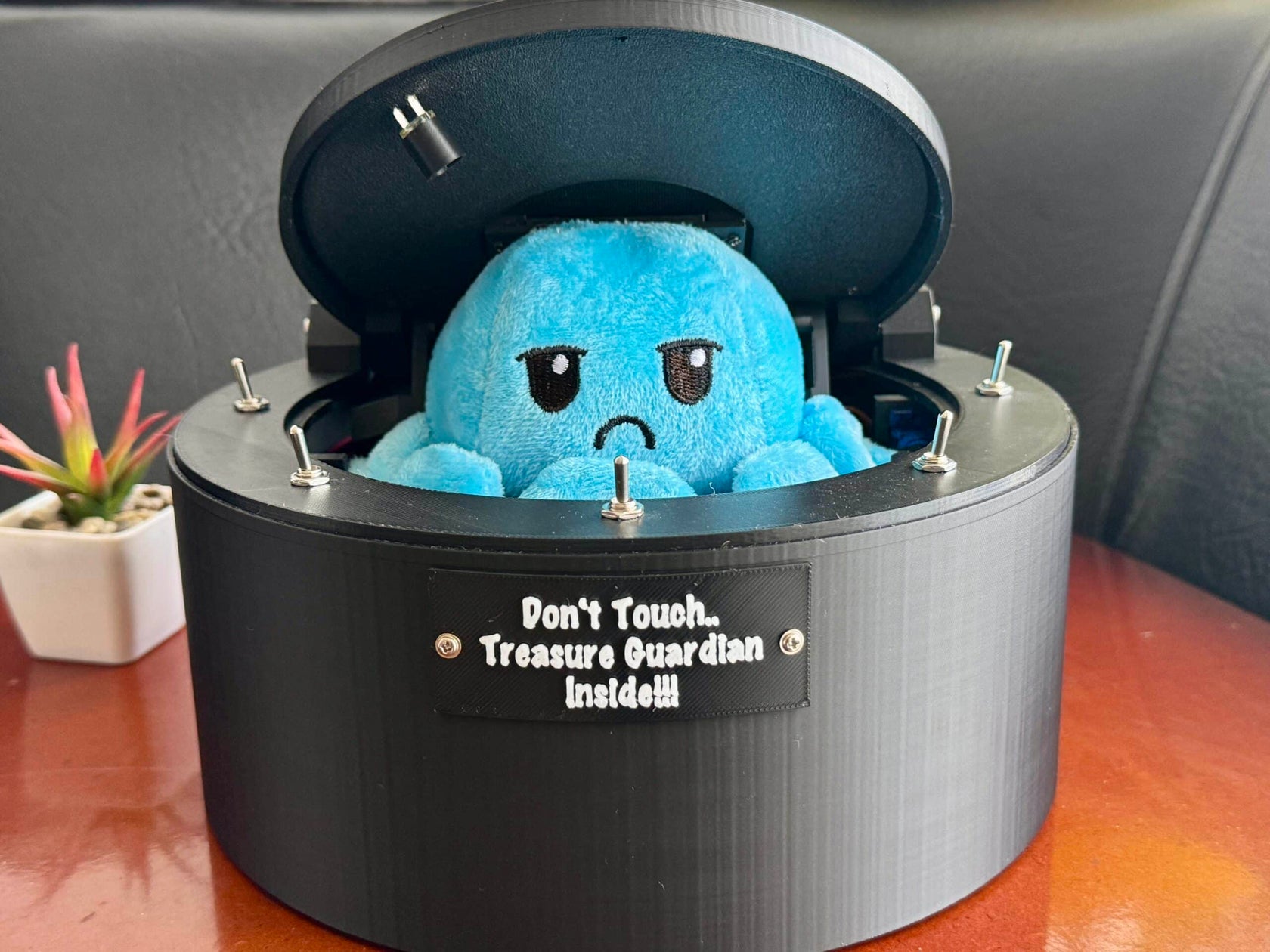 DON’T TOUCH!!! OCTOPUS TREASURE GUARDIAN INSIDE – Organizingway