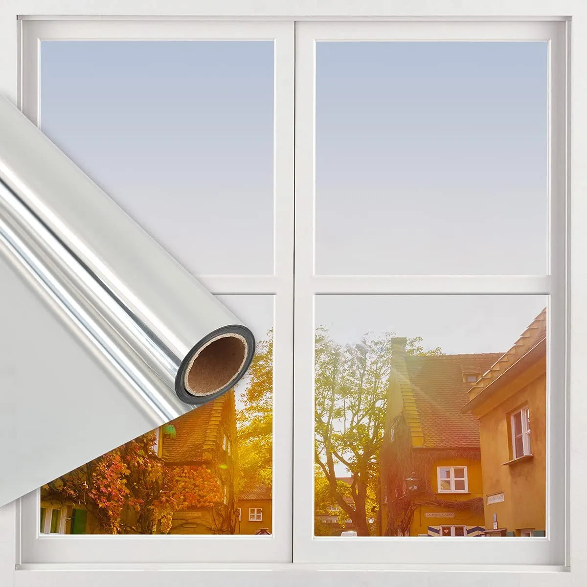PRIVACY STICKY WINDOW FILM – Organizingway